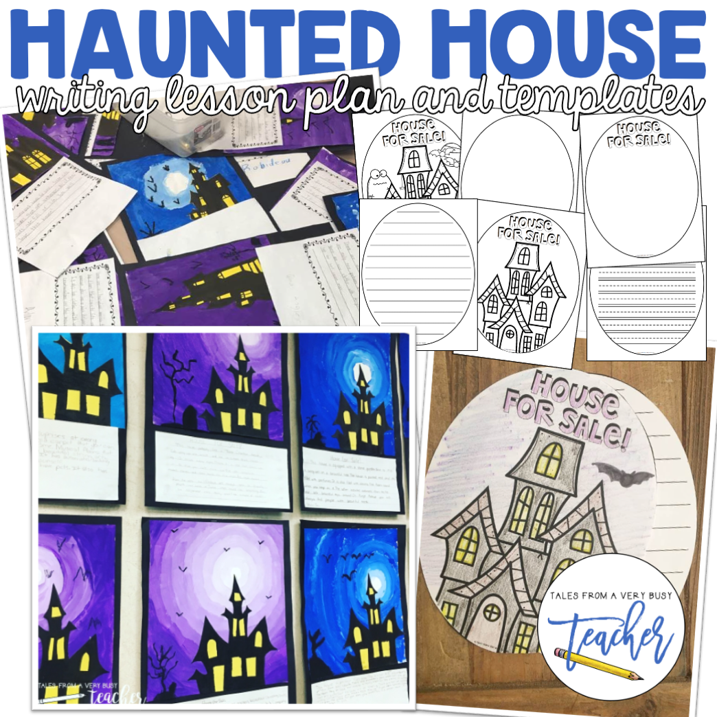 Halloween Art Project for Upper Elementary